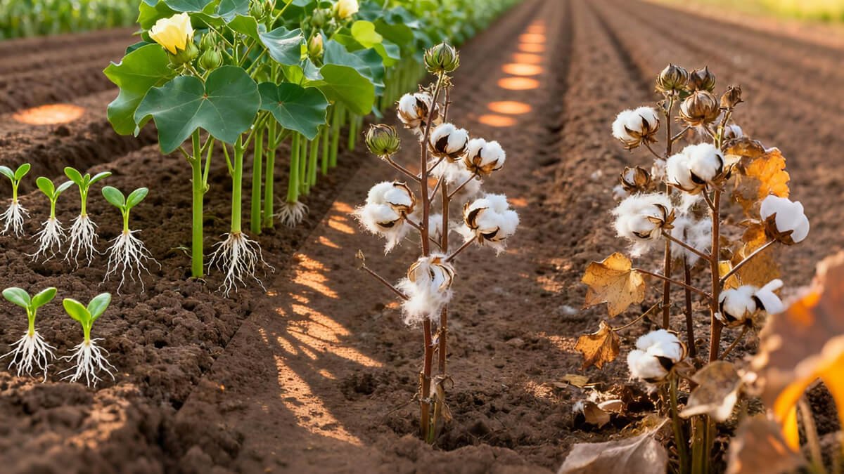 Fiber Crops Fertilizer Solutions - Cotton & Jute Nutrition | Terafon