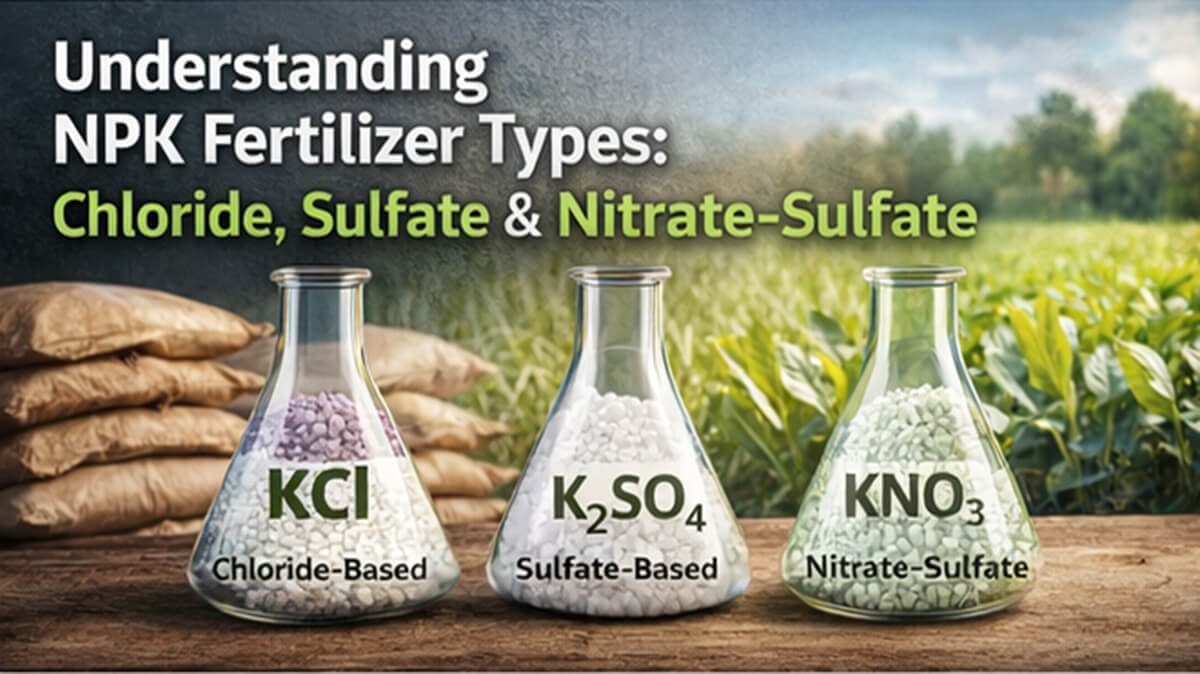 NPK Fertilizer Guide: Chloride vs Sulfate vs Nitrate Types | Terafon