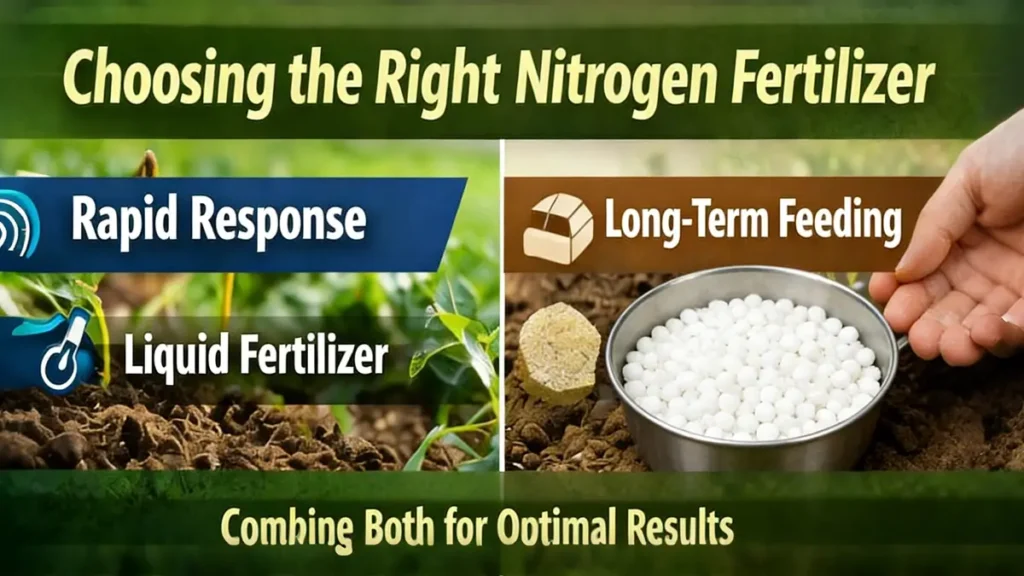 Liquid vs Granular Nitrogen Fertilizer: Which Is Best? | Terafon